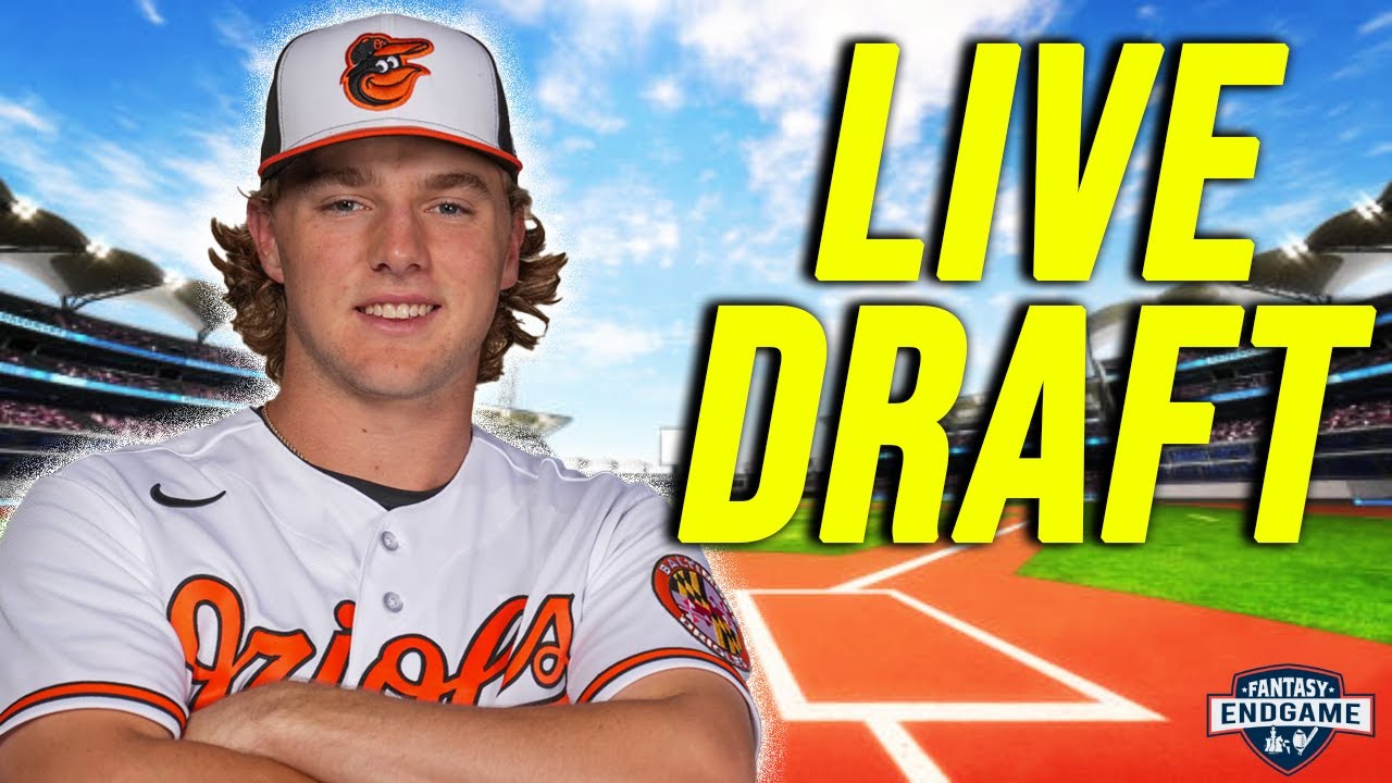 Endgame H2H League Live Draft! Fantasy Baseball 2025 - YouTube