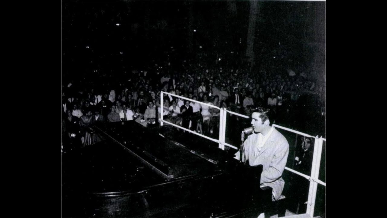 Elvis Presley's first live concert in Hawaii in 1957. - YouTube