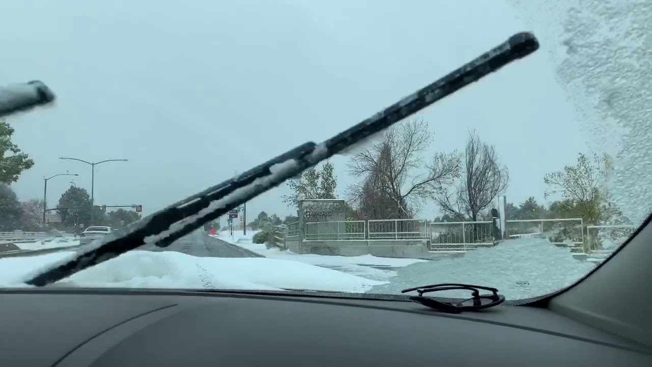ASI SE MIRO LA PRIMERA NEVADA EN DENVER COLORADO!!! - YouTube