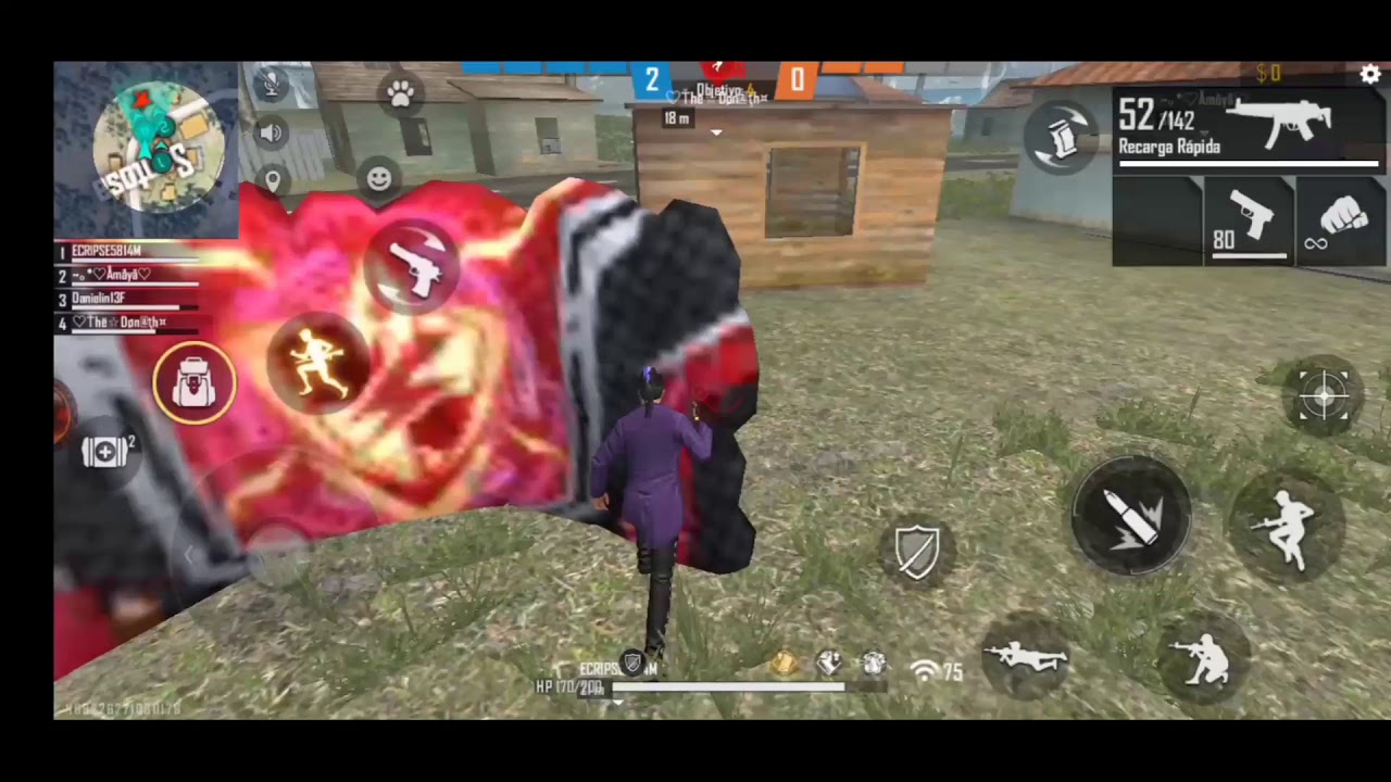 Partida Fake de Free Fire - YouTube