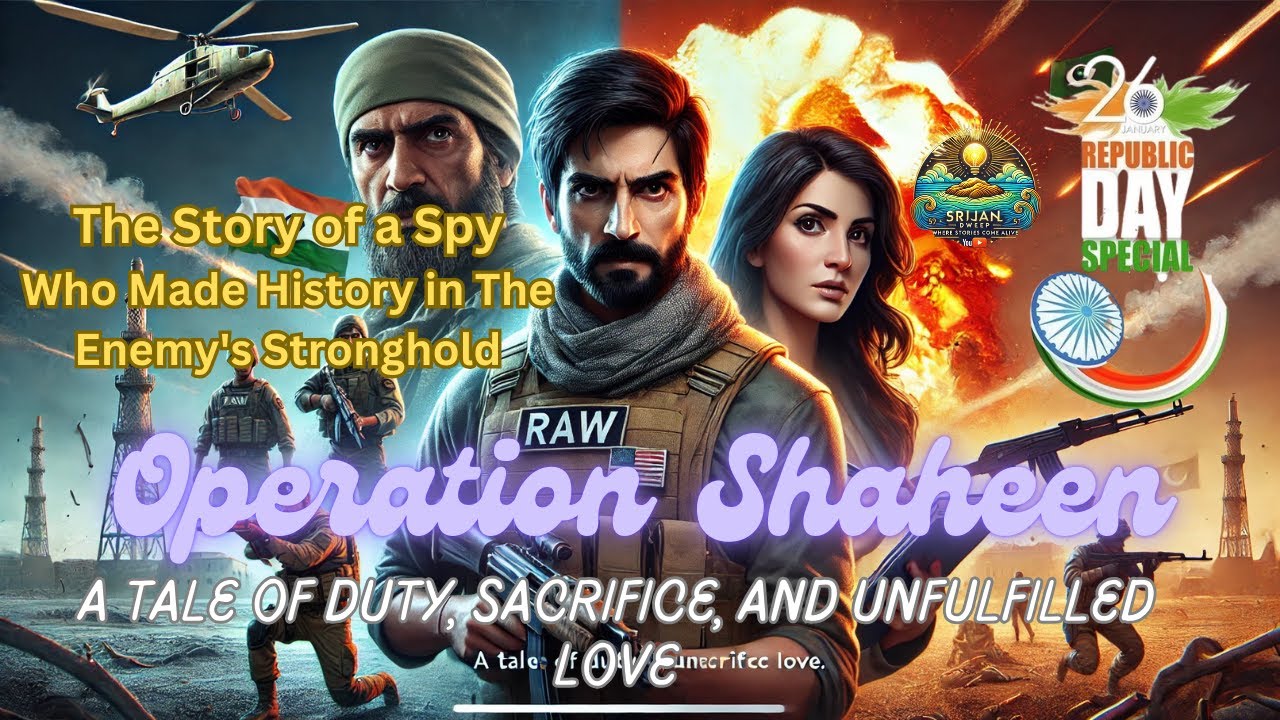 Operation shaheen an story of indian spy | story in english - YouTube
