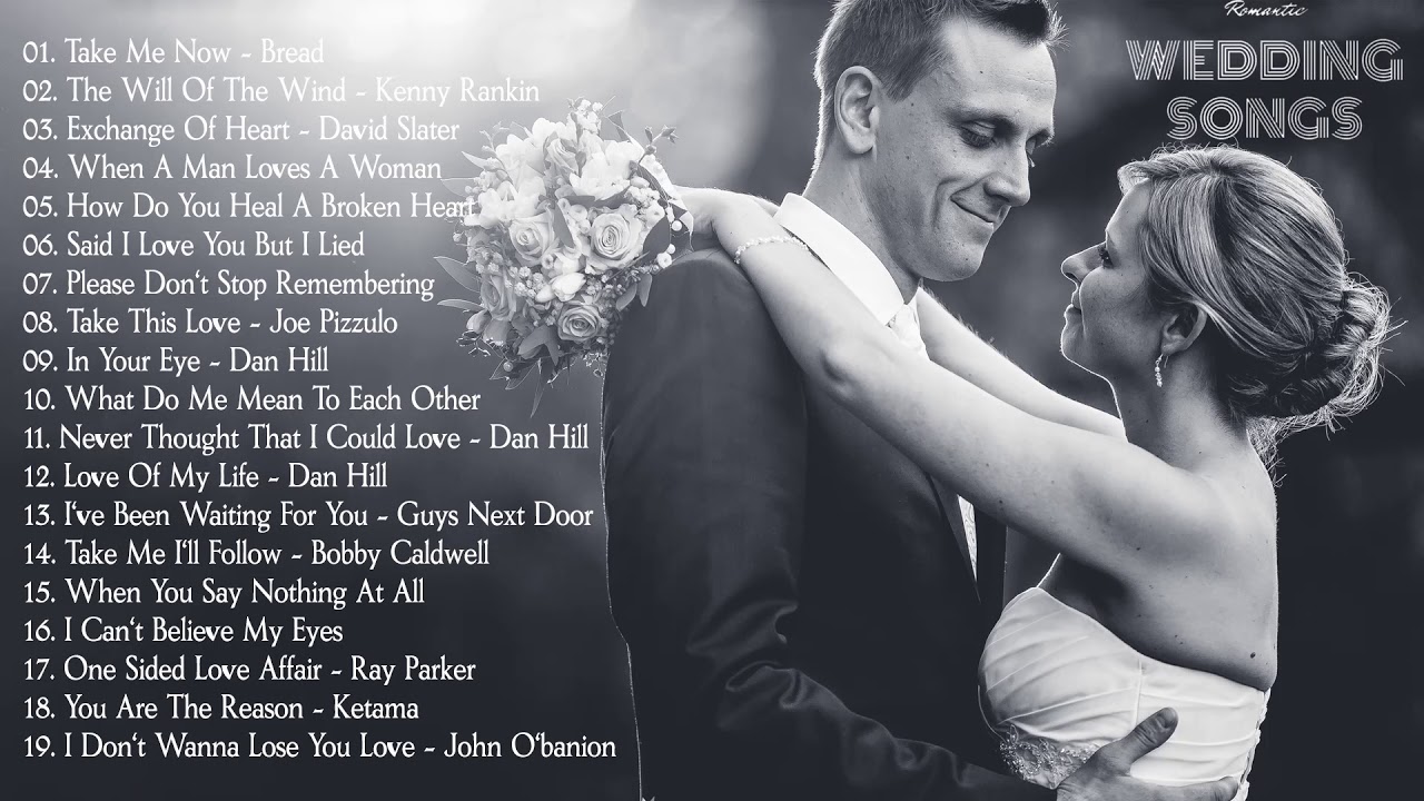 Wedding Song Playlist | Best Romantic Love Songs Of All Time | Best ...