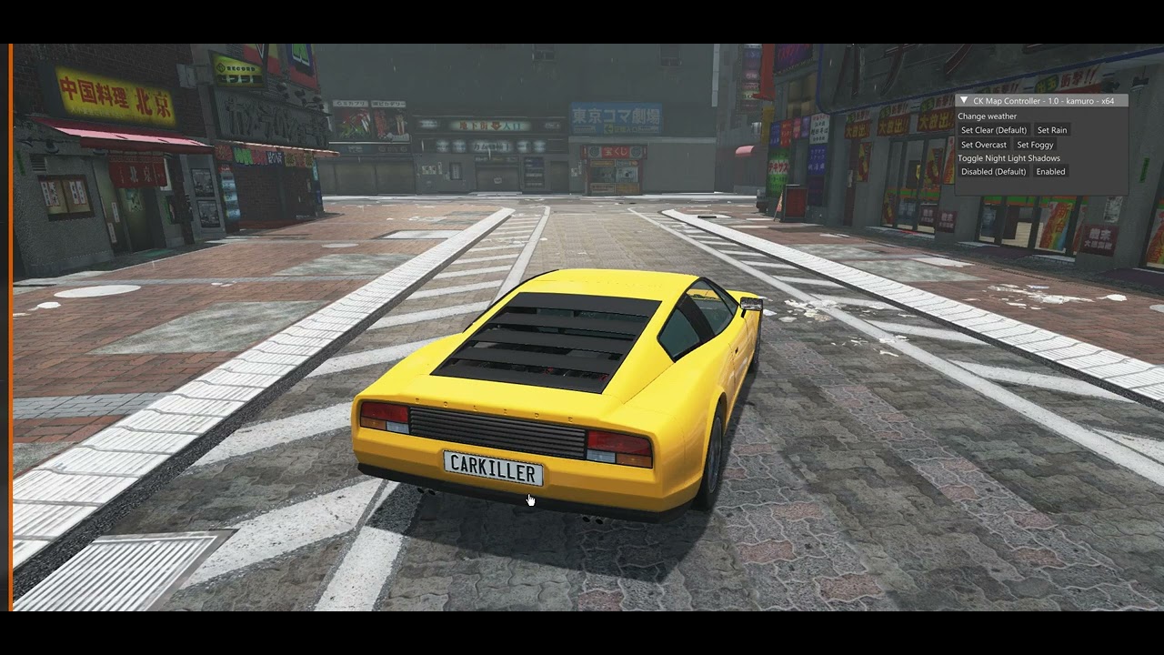 testing kamurocho tokyo yakuza map in beamng drive - YouTube