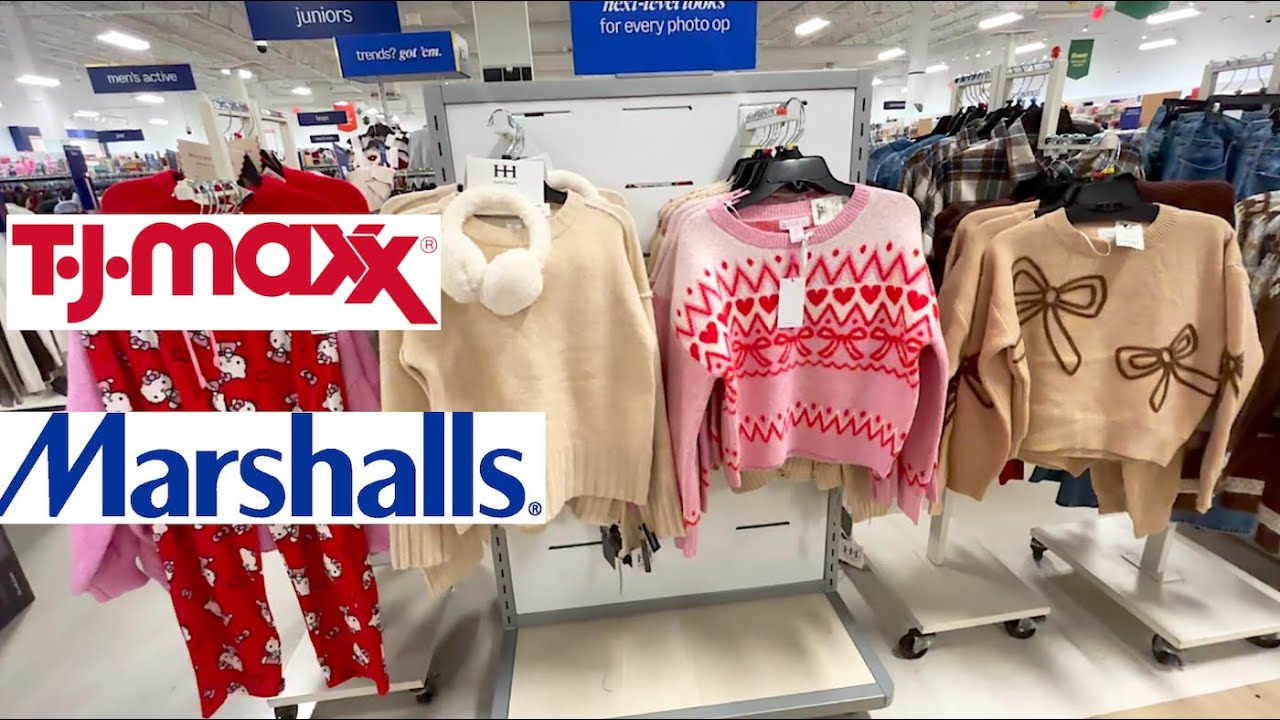 TJ MAXX & MARSHALLS #tjmaxx #marshalls #shopping #clothing - YouTube