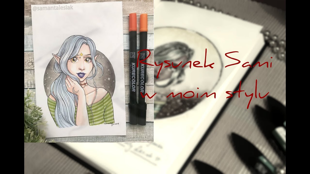 RYSUNEK SAMI W MOIM STYLU | Draw this in your style | - YouTube