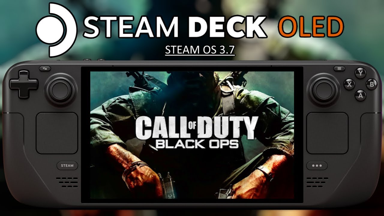 Call of Duty: Black Ops Steam Deck OLED Performance | Steam OS 3.7 COD ...