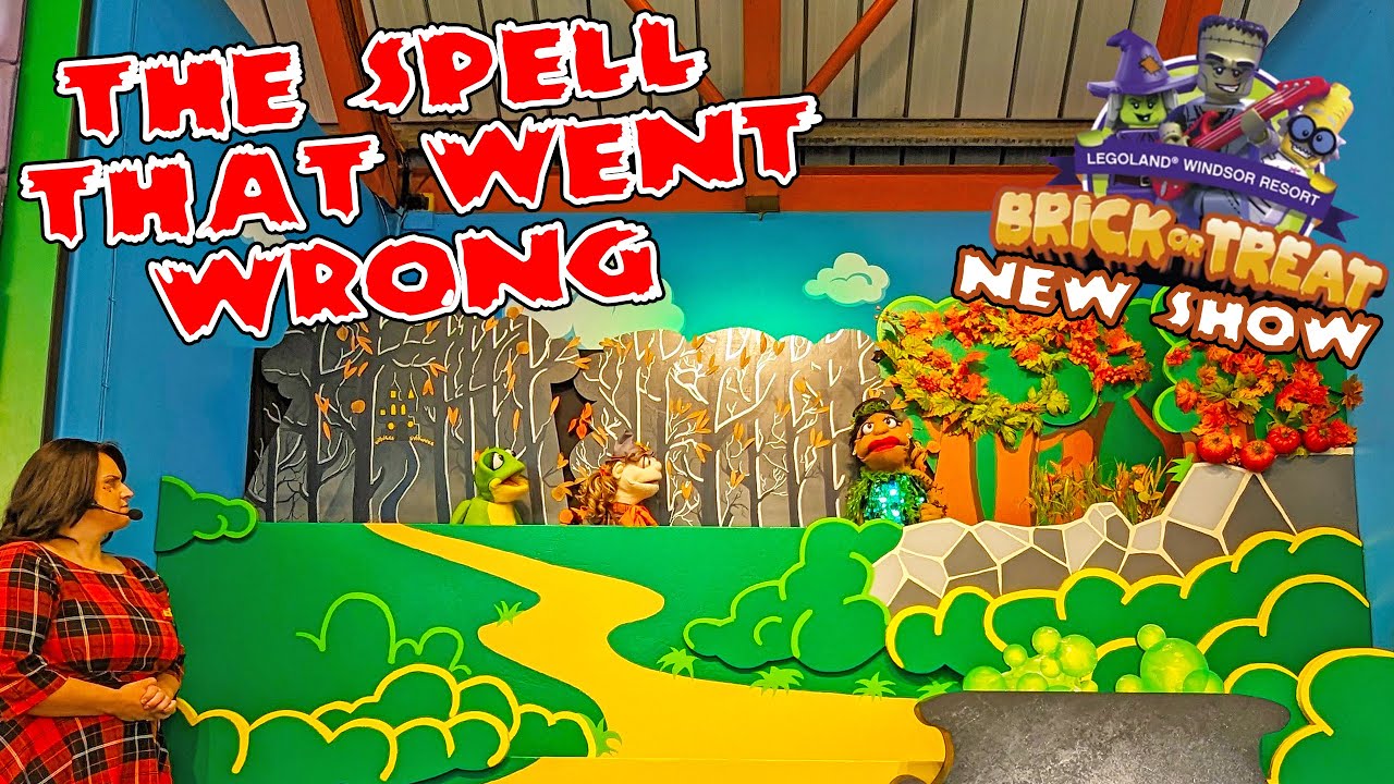 NEW SHOW - The Spell That Went Wrong Show at Legoland Brick or Treat ...