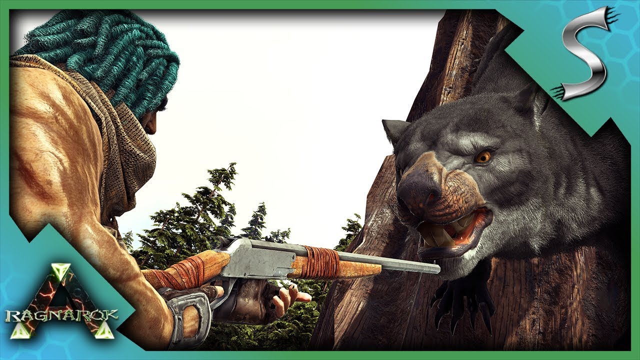 HIGH LEVEL THYLACOLEO TAMING IN THE REDWOODS! - Ark: RAGNAROK [DLC ...