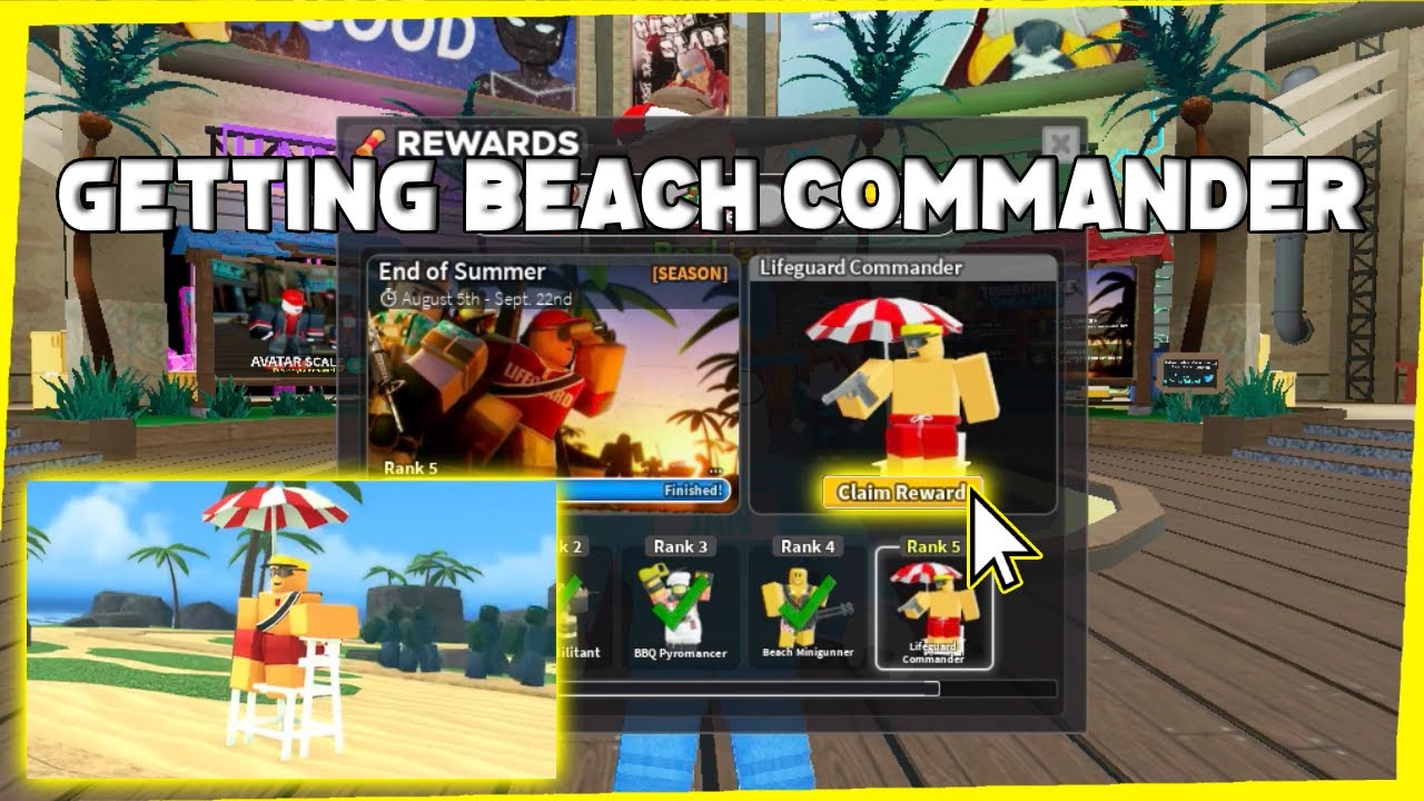 Getting Beach Commander in TDS - YouTube