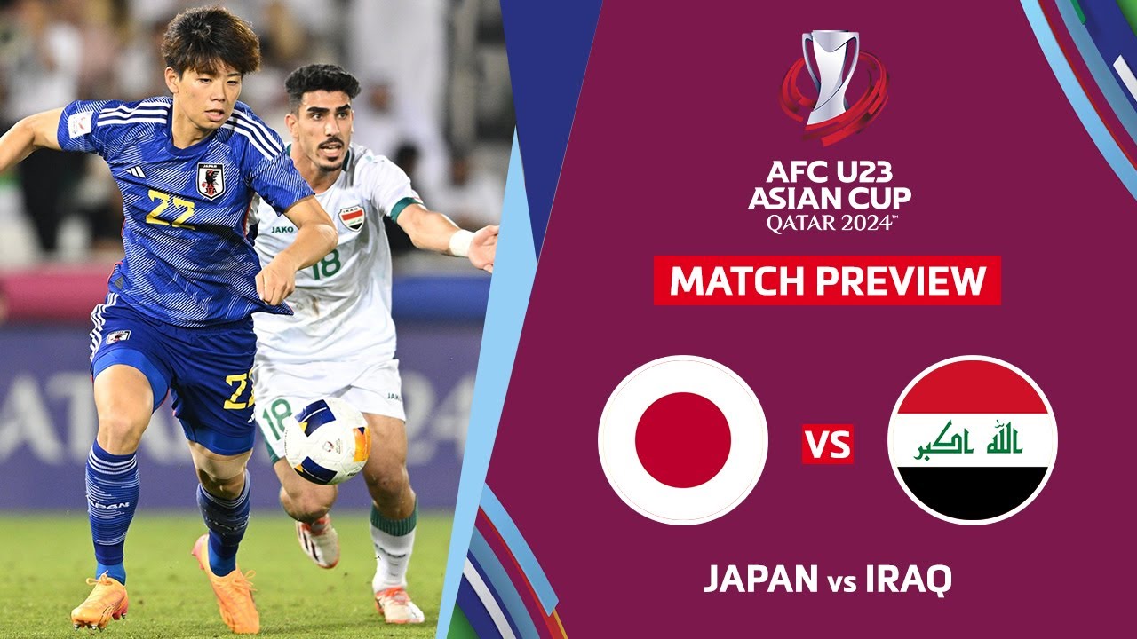 🔴 JAPAN VS IRAQ AFC U23 ASIAN CUP QATAR 2024 SEMI FINAL PREVIEW - YouTube