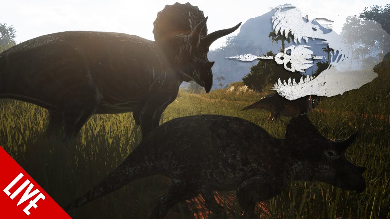 🔲 Horde Testing The Mighty Triceratops In The Isle Evrima - YouTube