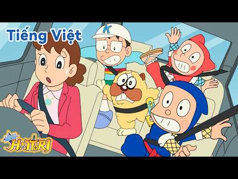 Tân Ninja Hattori - Tập đầy đủ 🥷 Chuyến Đi Xe Nguy Hiểm! 💫 Phim hoạt hình dành cho trẻ em