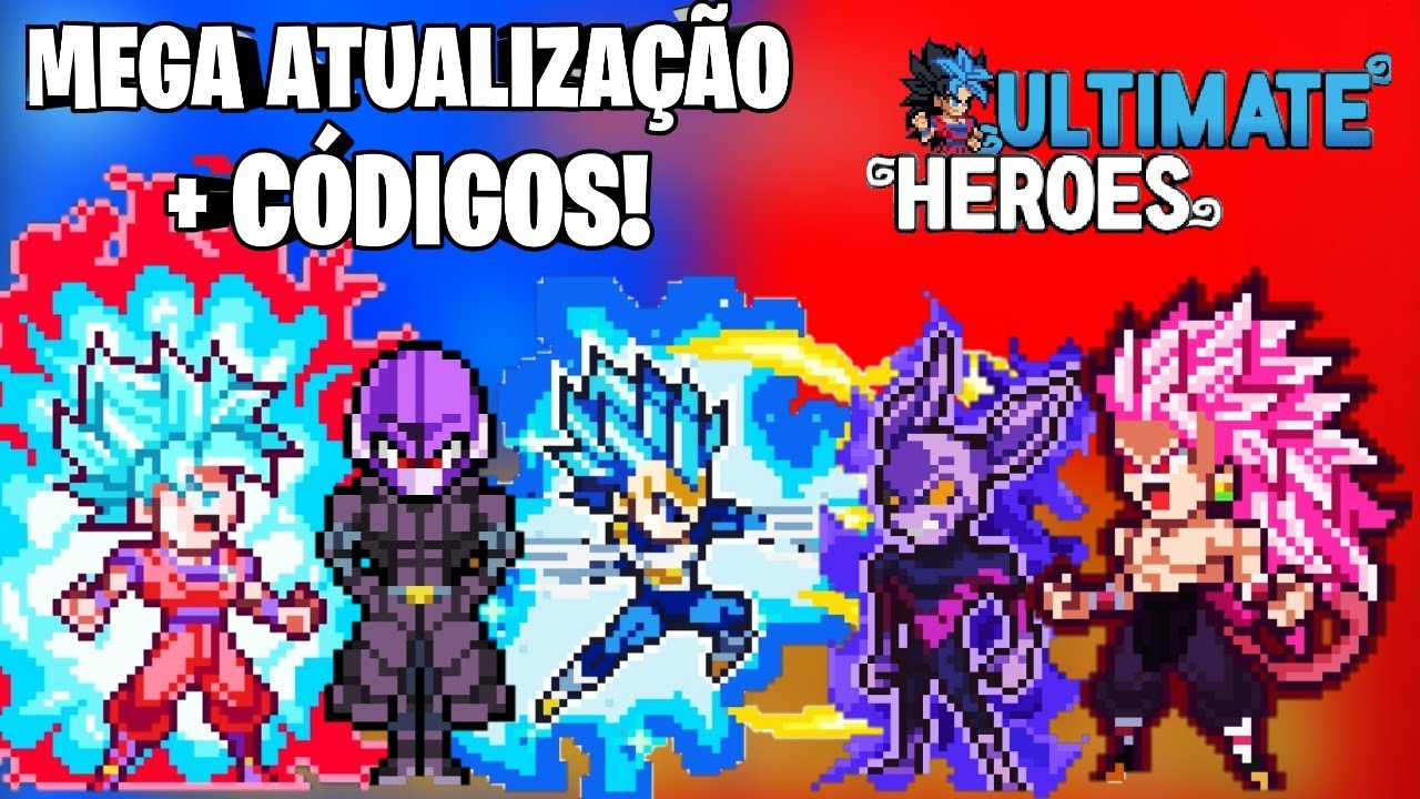 MEGA ATUALIZAÇÃO! ULTIMATE HEROES com NOVOS PERSONAGENS, CENÁRIOS E ...