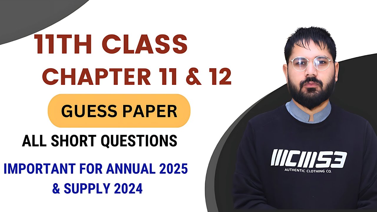 1st year math guess paper 2024 | Class 11 maths guess paper 2024| 11th ...