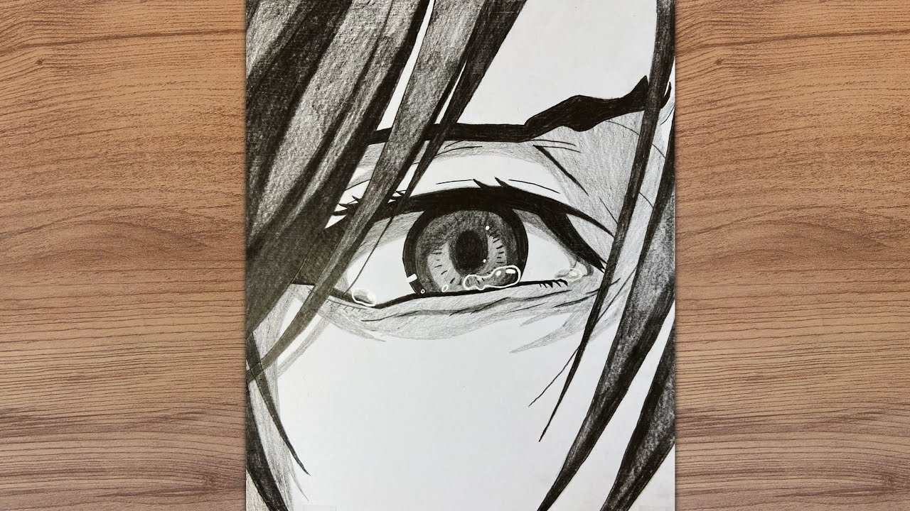 How to Draw Mikasa Ackerman Crying || Attack on Titan | How to draw ...