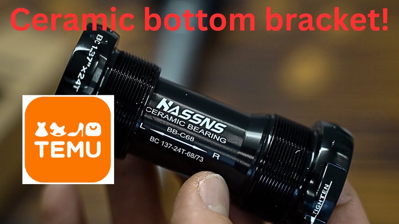 Ceramic Bottom Bracket From Temu! - YouTube