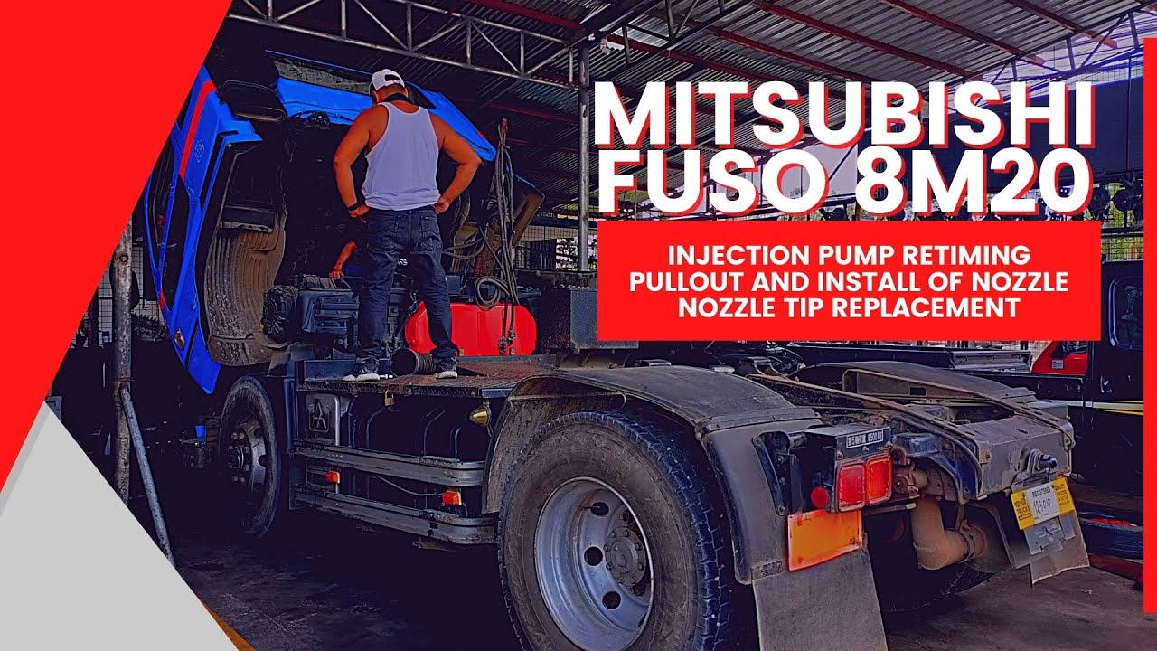 MITSUBISHI FUSO 8M20 - YouTube