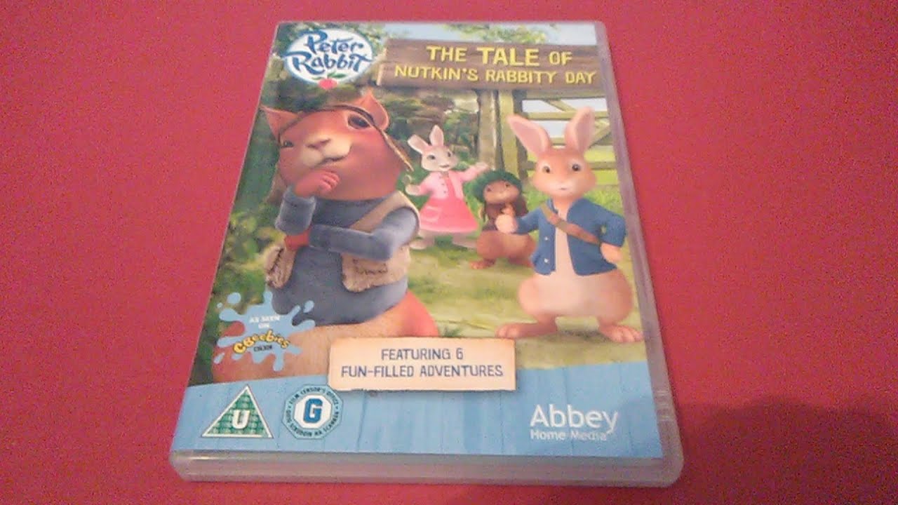 Peter Rabbit: The Tale of Nutkin's Rabbity Day 2019 UK DVD Unboxing ...