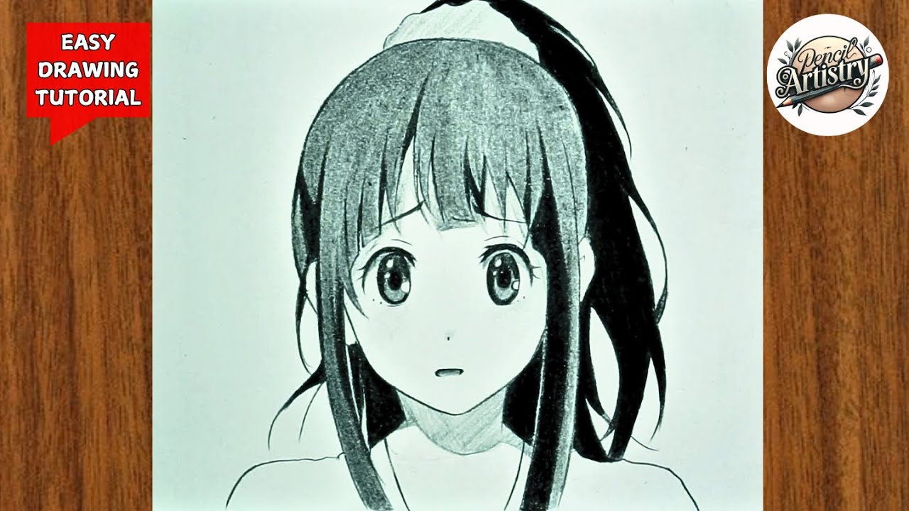 How to draw Chitanda Eru from Hyouka| Amazing Sketch Art - YouTube