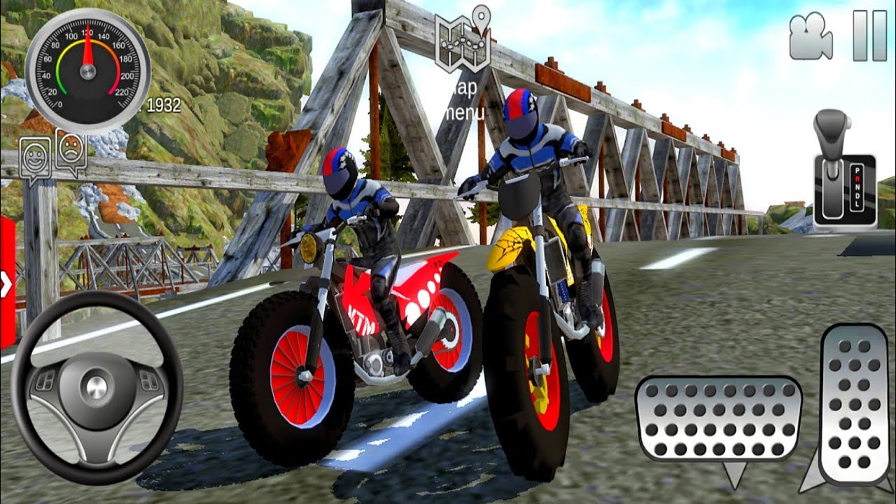 Offroad Outlaws Red Motocross Uphill Racing Best Android Gameplay | US ...