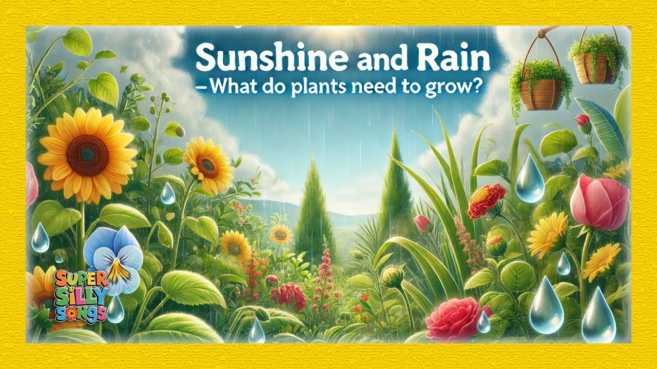 🌱🎶 Sunshine and Rain – What Do Plants Need to Grow? | Fun Kids Song! 🌞💧 ...
