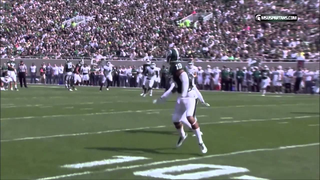 The Countdown features Spartan WR AJ Troup diving thru 19 Days until ...