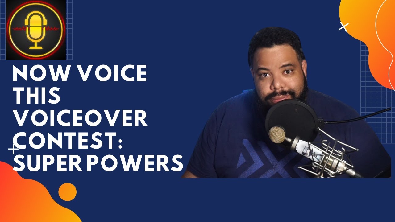 NOW VOICE THIS VOICE OVER COMPETITION ROUND 2 - YouTube