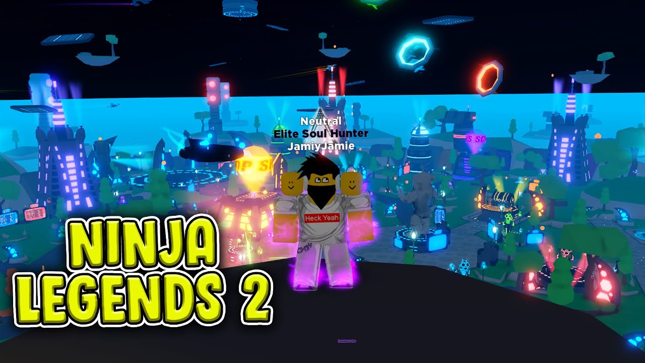First Time Playing NEW Ninja Legends 2! - YouTube
