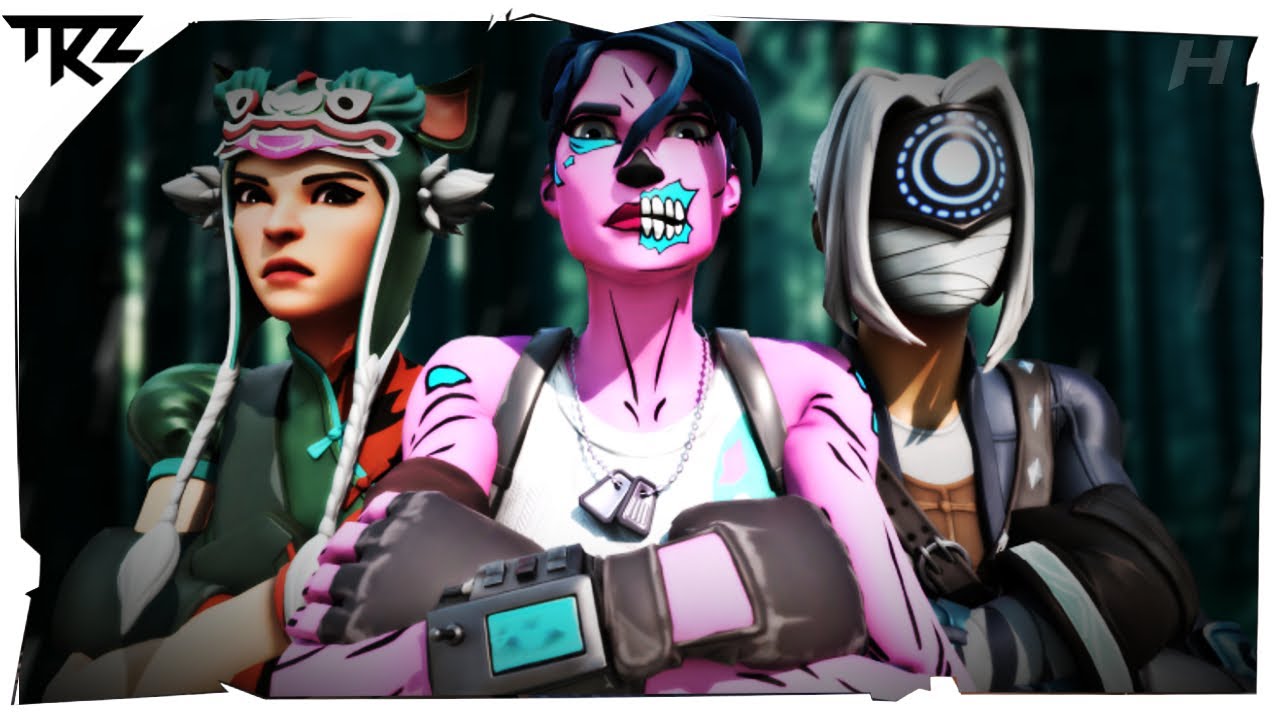 Can't Feel My Face 🥰| Fortnite Clean Overedit | Trizon Team Tage - YouTube