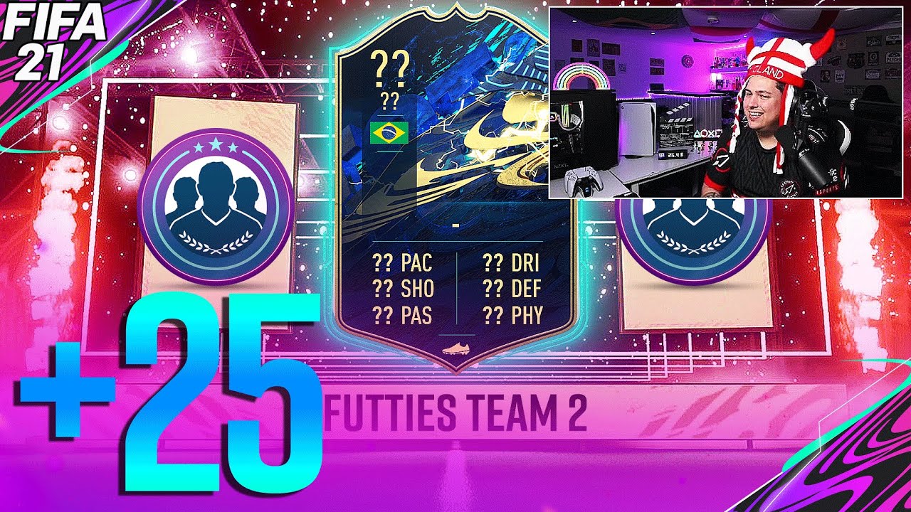 +25 FUTTIES PICKS EQUIPA 2 😱 | FIFA 21 ULTIMATE TEAM - YouTube