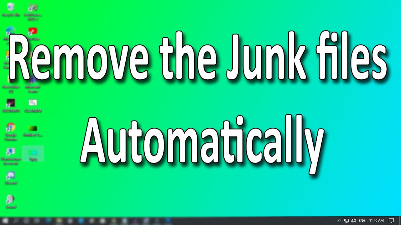 Delete A To Z Junk Files From Windows 10 Automatically on Startup - YouTube