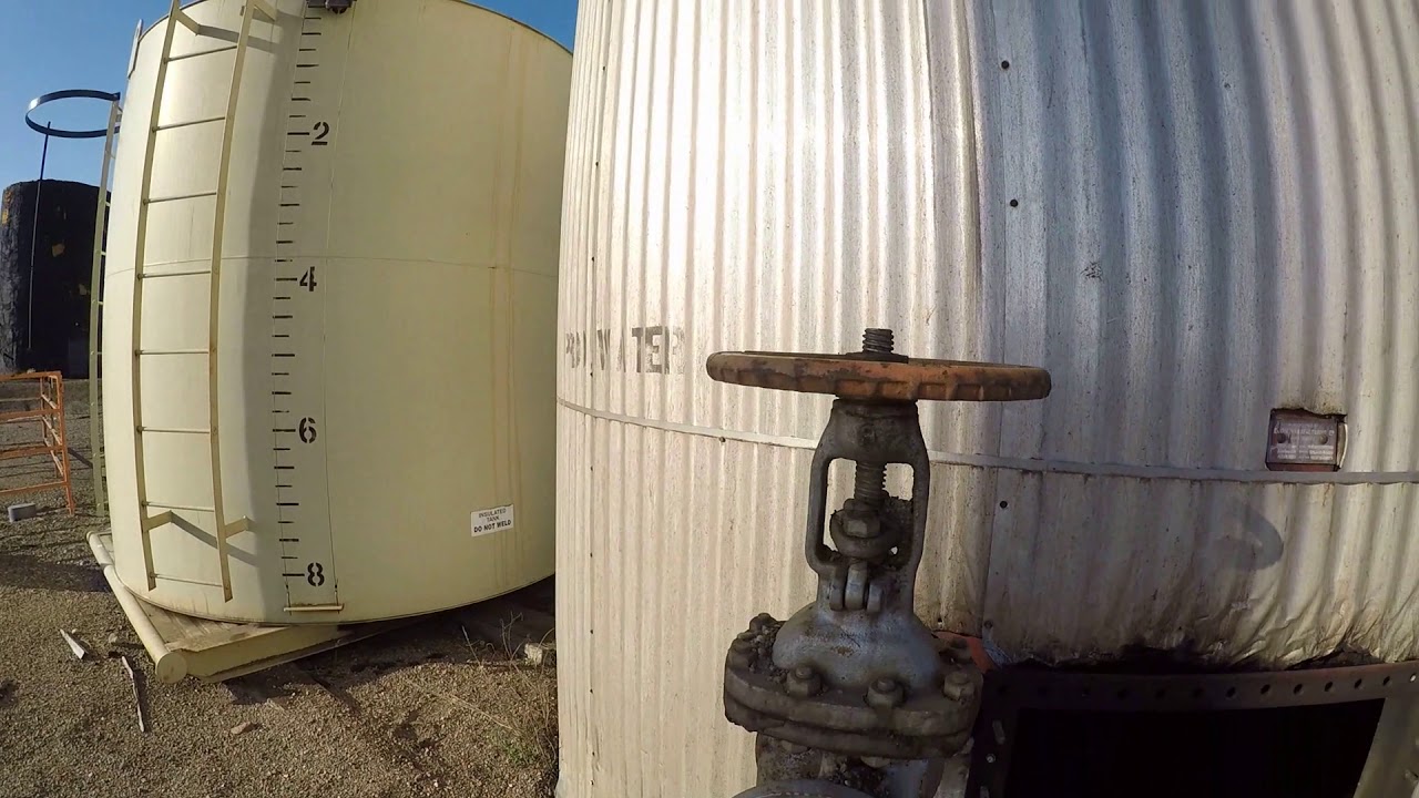 210 BBL Insulated Produced Water Tank - YouTube