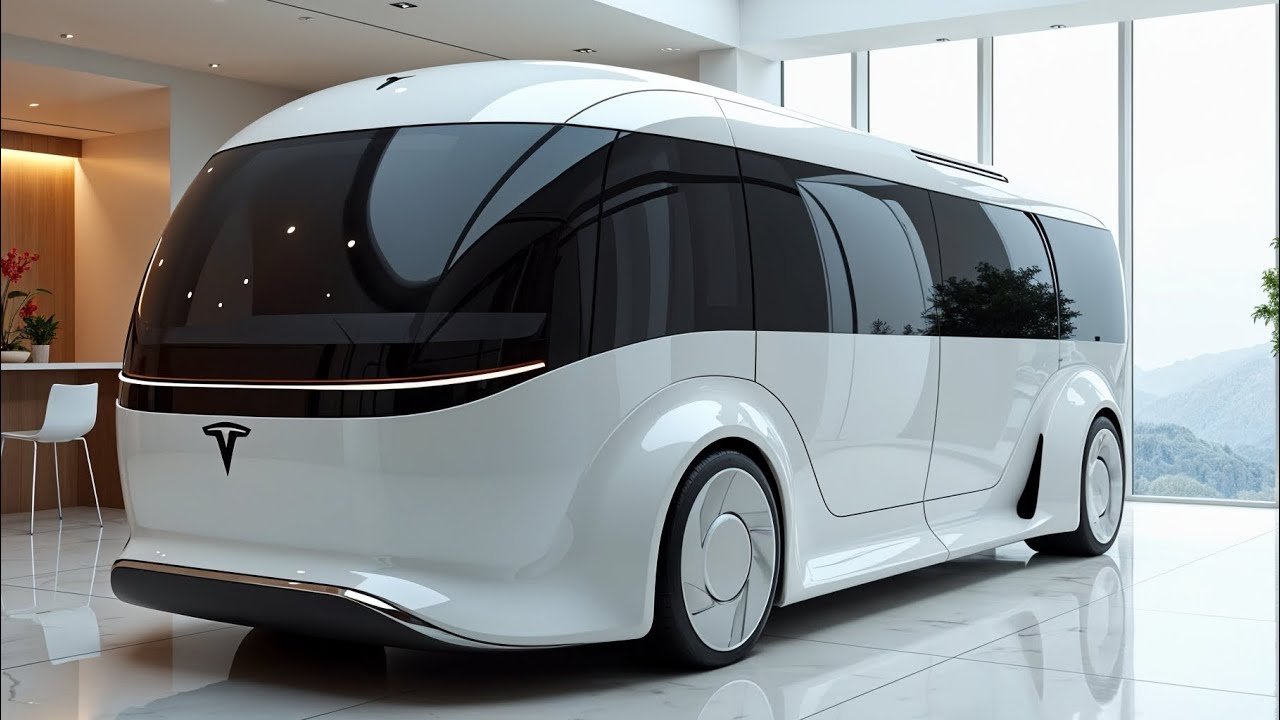2025 Tesla camper van Review |Interior| price of luxury - YouTube