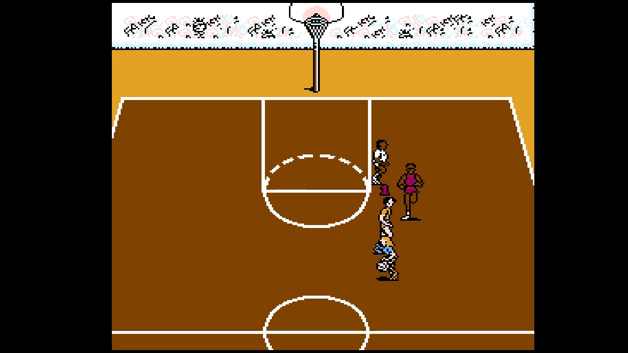 Hoops (NES) No Commentary - YouTube