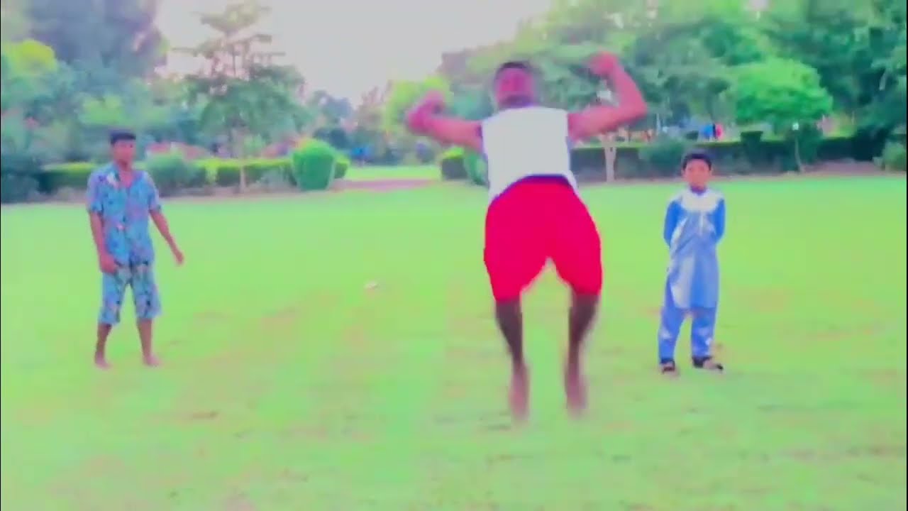 Gymnastic Flips At Grass Fun Time Video With Friends - YouTube