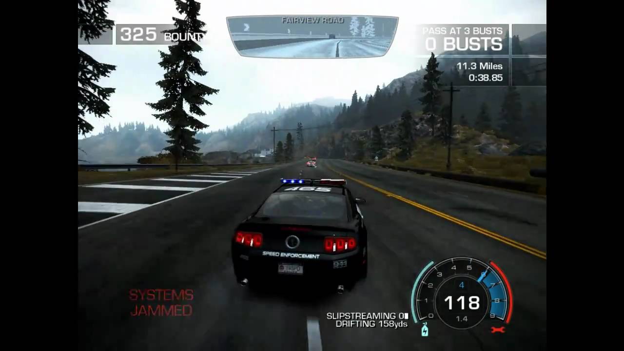 NFS - Hot Pursuit 2 EMP and Jamming system - YouTube