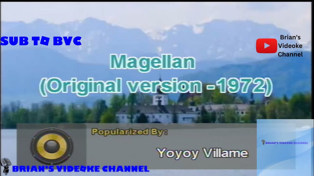 Magellan- Yoyoy Villame (Karaoke) - YouTube