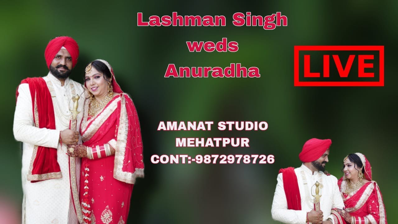 LIVE # RECEPTION CEREMONY # LASHMAN SINGH WEDS ANURADHA # - YouTube