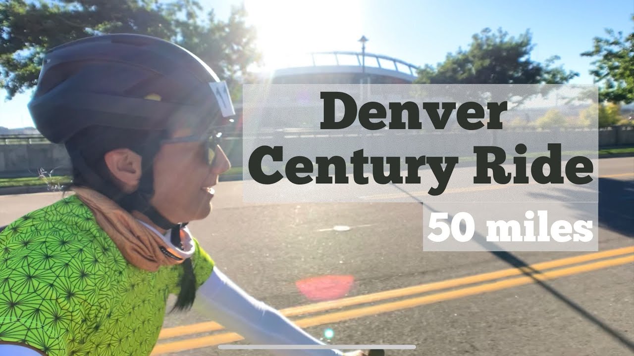 50 mile route of the Denver Century Ride - YouTube