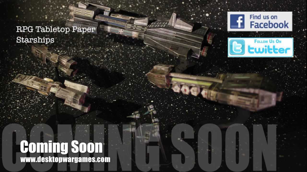 Blacksun RPG tabletop wargaming starships - YouTube