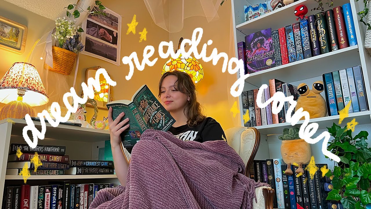 building my DREAM reading corner! 📚🫶🏻 - YouTube