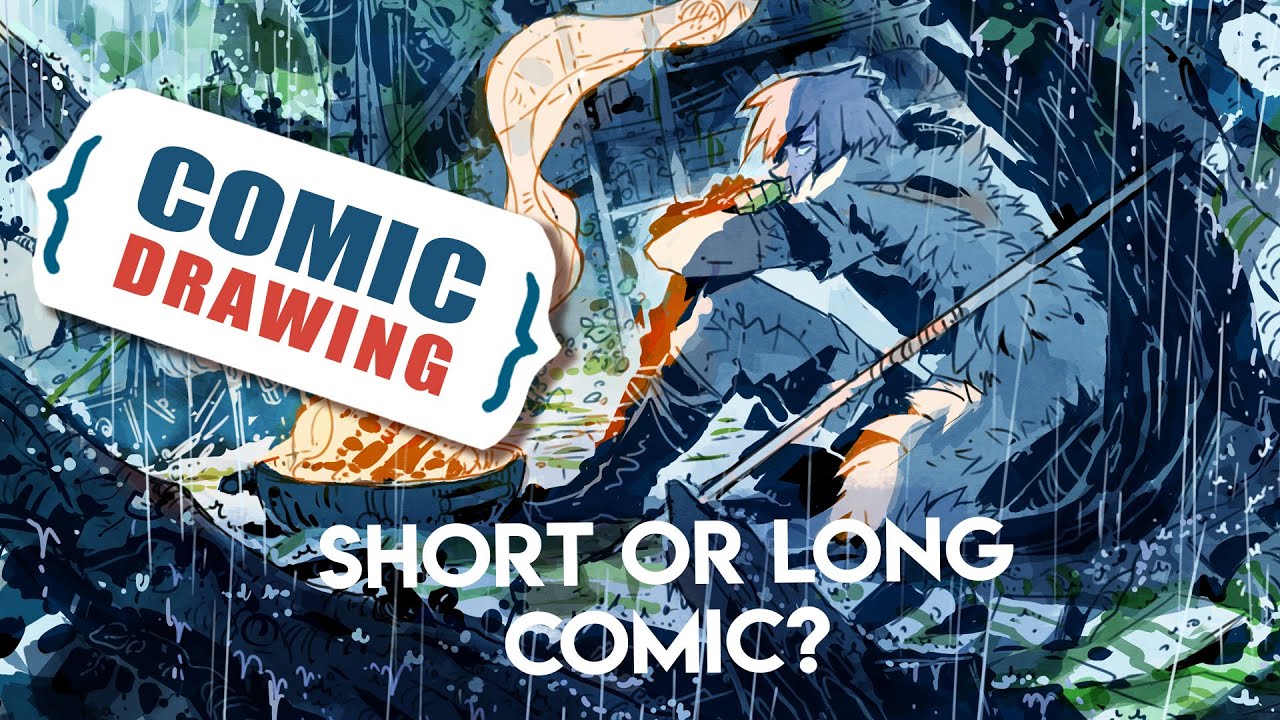 Beginner COMIC MAKING TIPS: starting with a short or long comic for ...