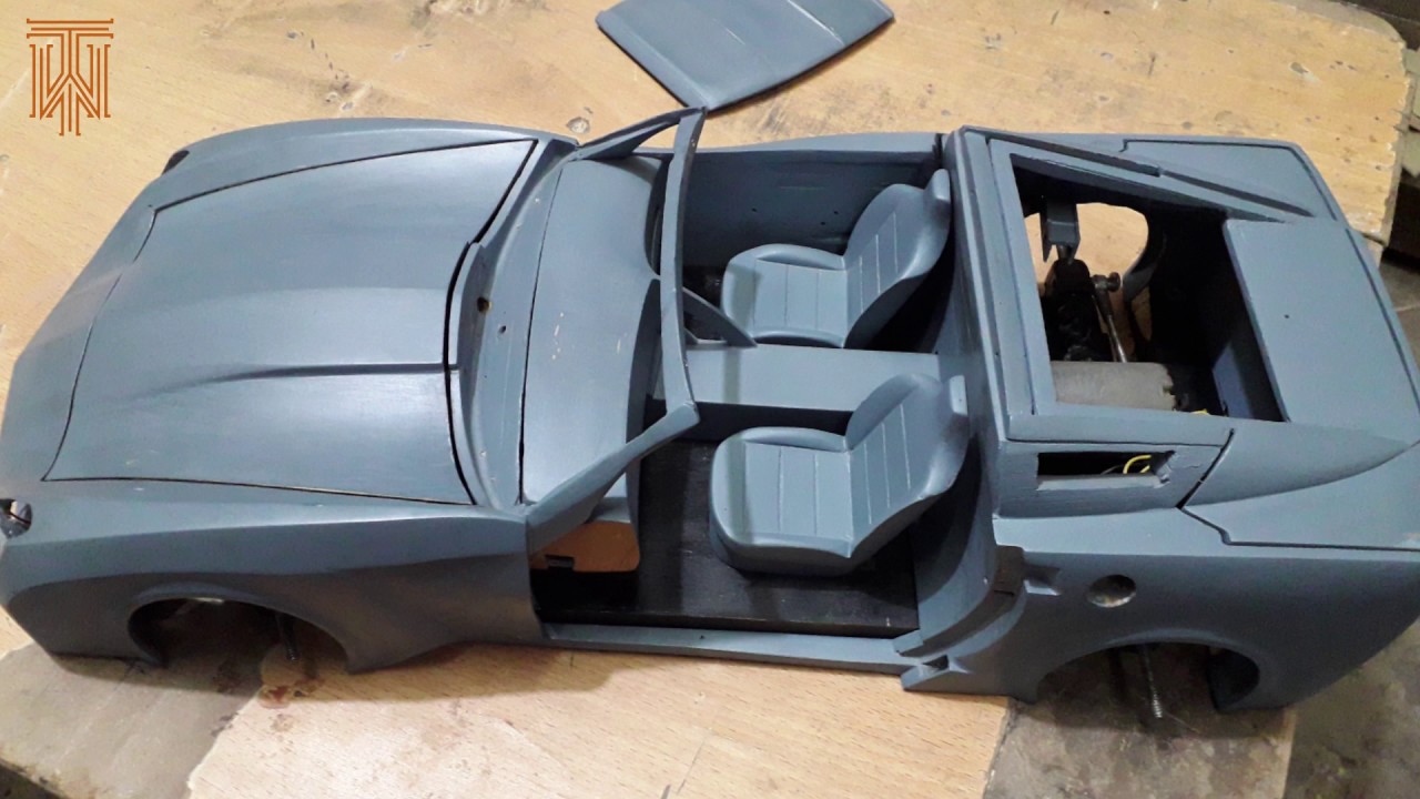 1st time in pakistan wooden hand made Car having full features - YouTube