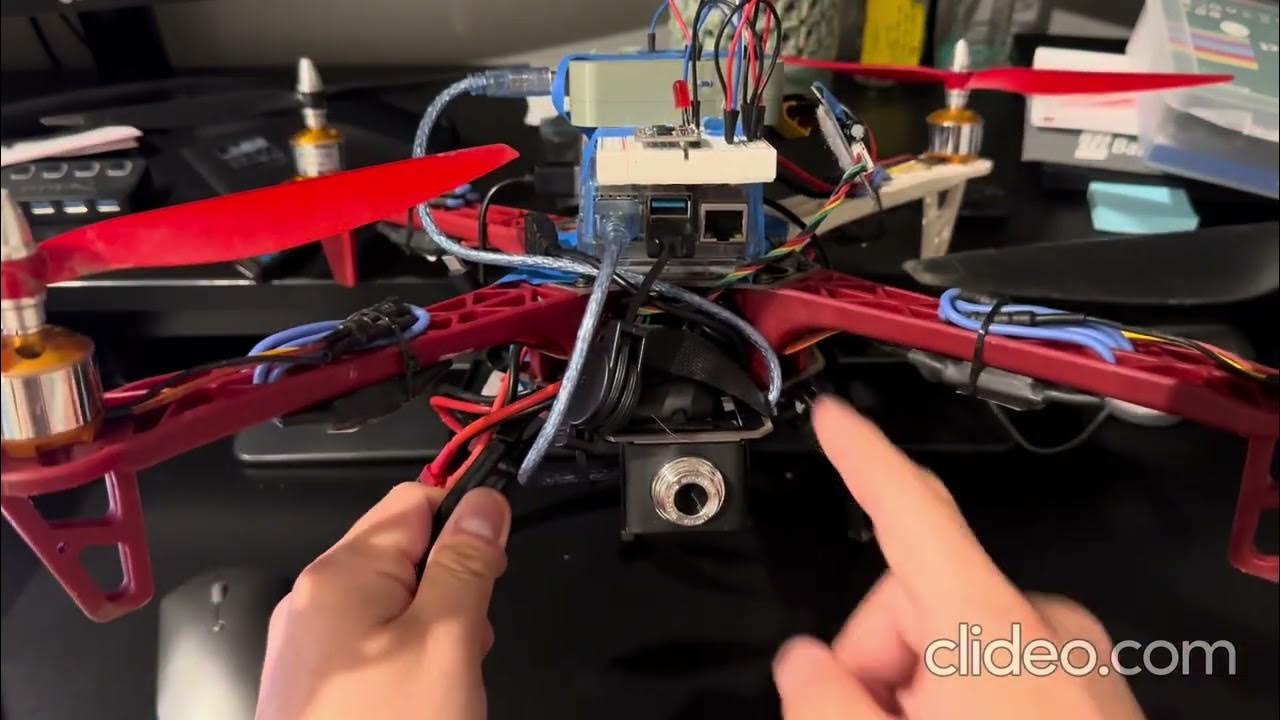 Develop Quadcopter Downloading IMU (Roll+Pitch+Yaw) from RPI via WiFi - Project 8 - YouTube