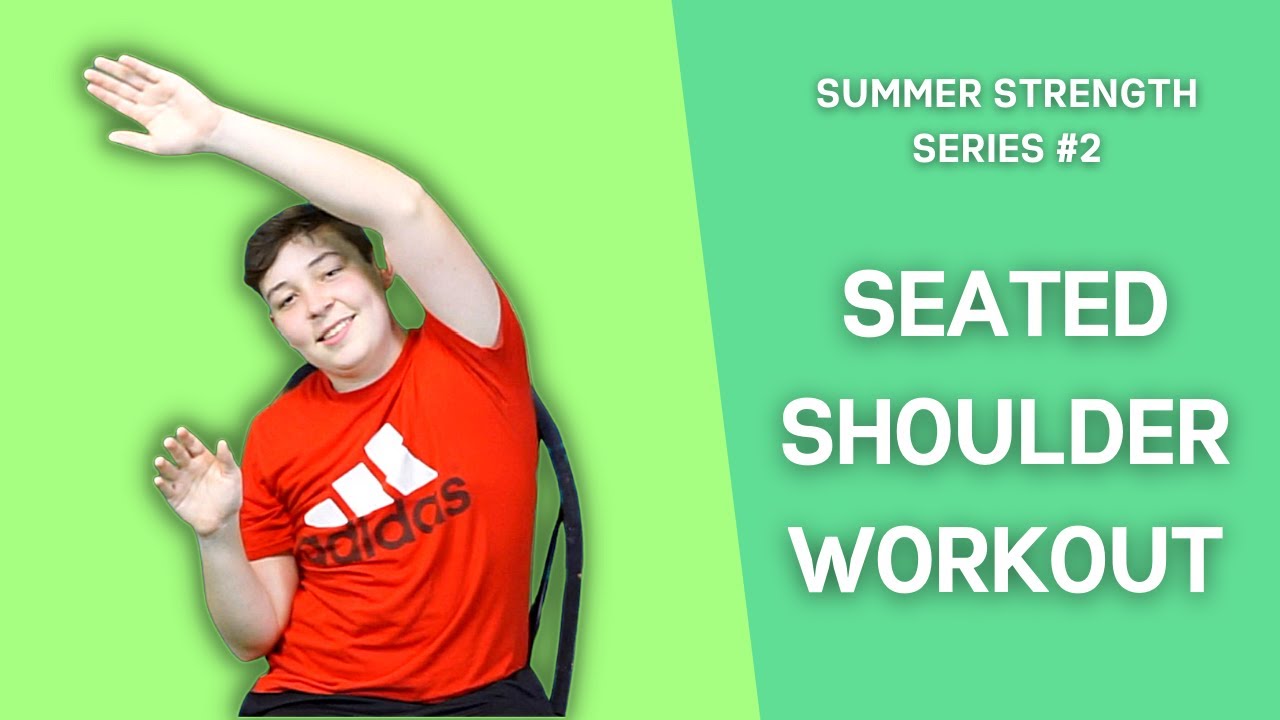 Seated Shoulder Exercises for Kids and Teens | Movement Break - YouTube