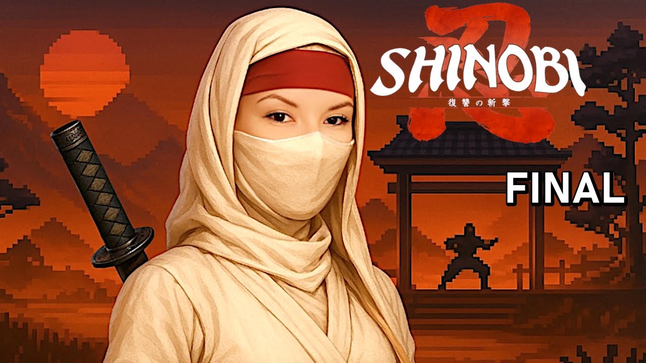 FINAL SHINOBI ART OF VENGEANCE - GAMEPLAY AO VIVO - YouTube