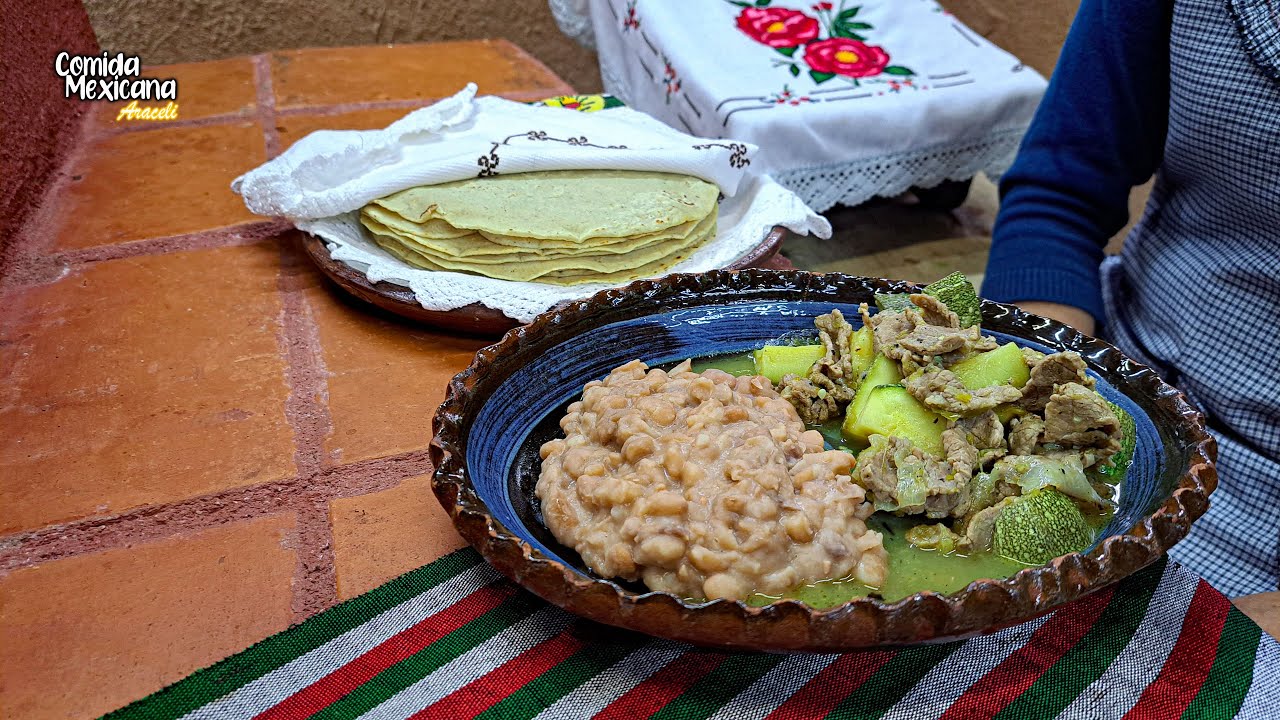Comida Mexicana Fácil, Rápida y Rendidora - YouTube