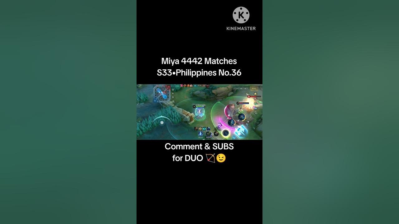 Miya 4442 Matches S34•Philippines No.36 - ML S35 #mobilelegends - YouTube