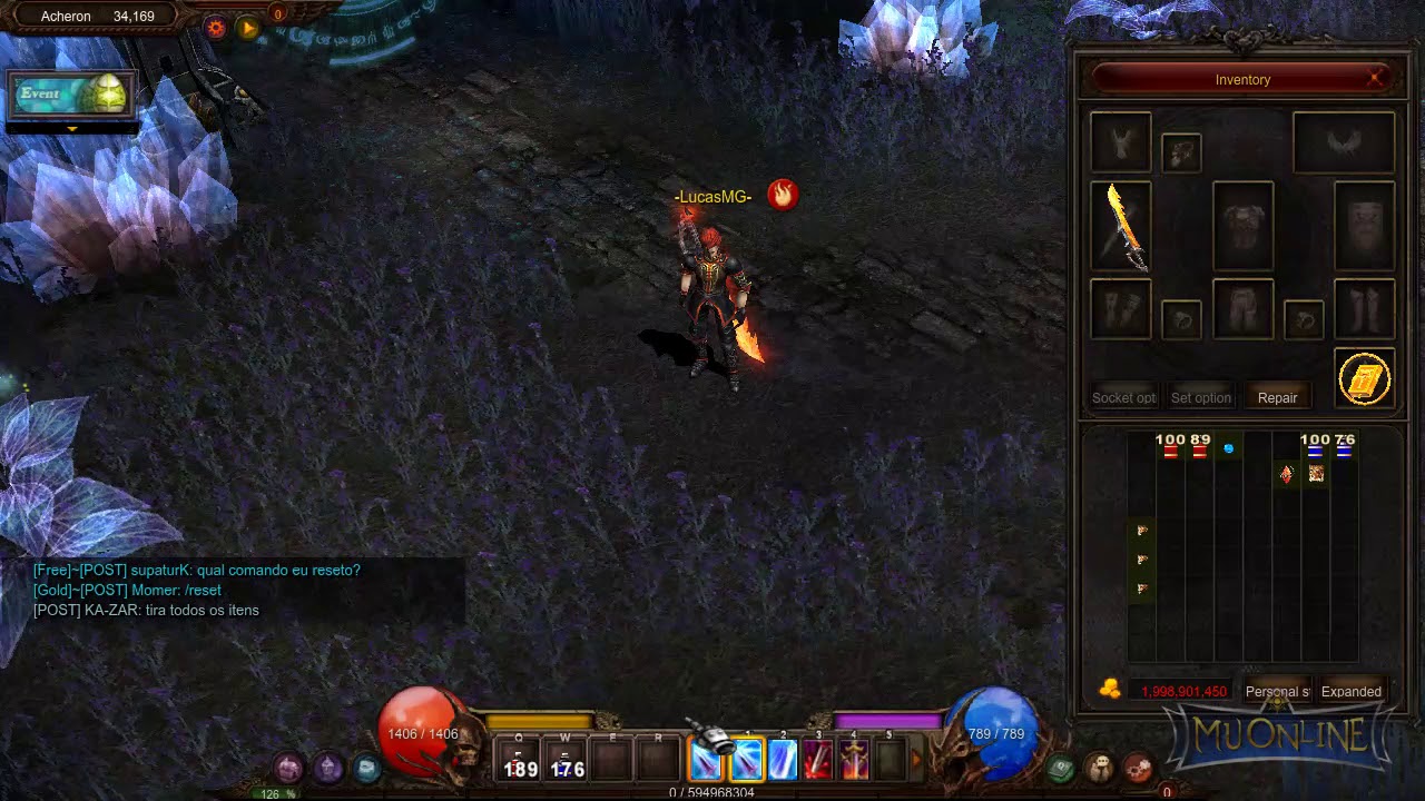 MU Online - Introdução aos Elementos e Pentagramas - YouTube