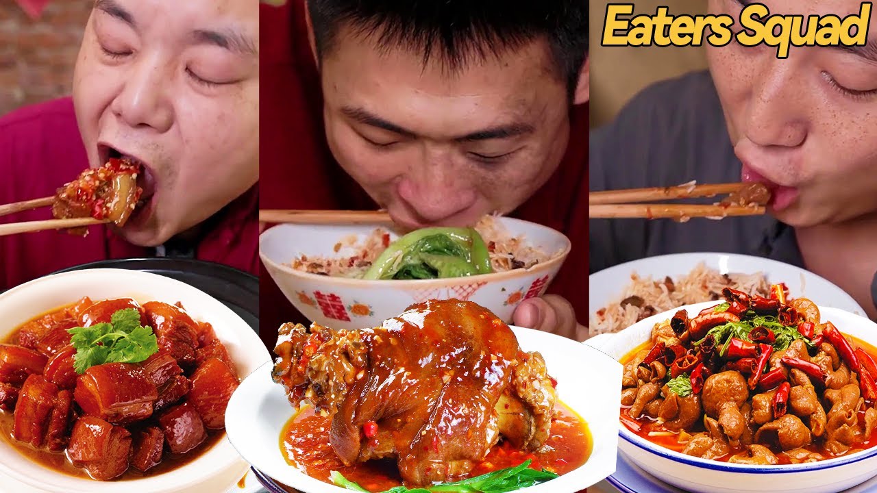 Braised pork丨eating spicy food and funny pranks丨funny mukbang丨tiktok ...
